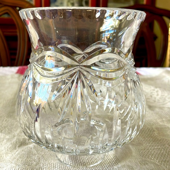 Accents | Vtg Noble Excellence Poland Cut 24 Lead Crystal Hurricane ...